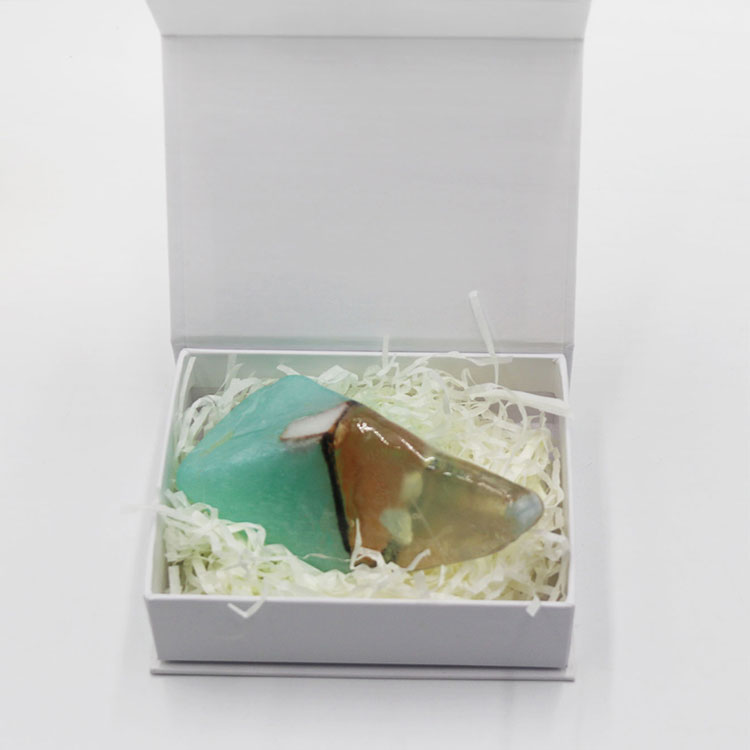 Handmade natural scented gem crystal natural soap
